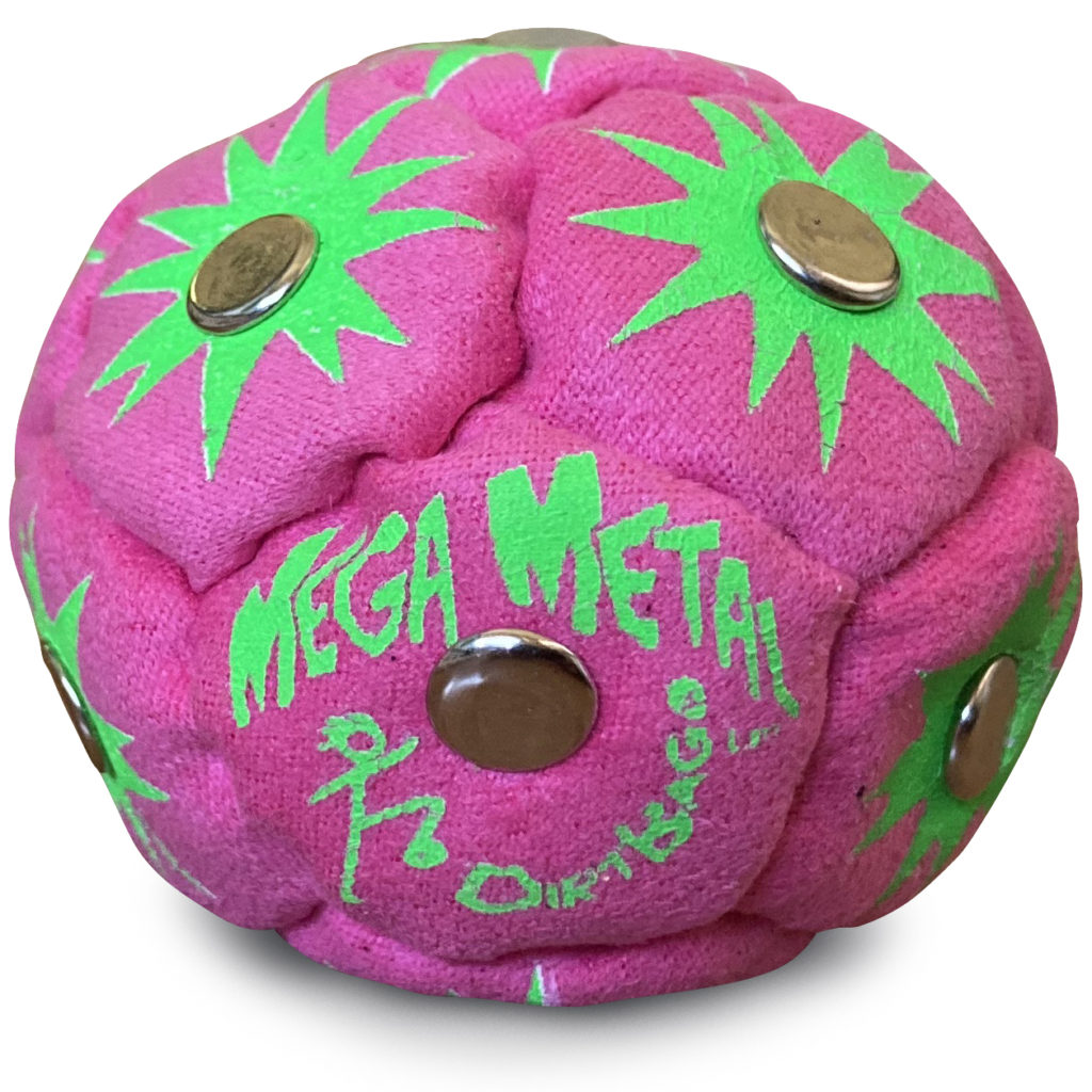 Mega Metal Dirtbag Footbag – World Footbag