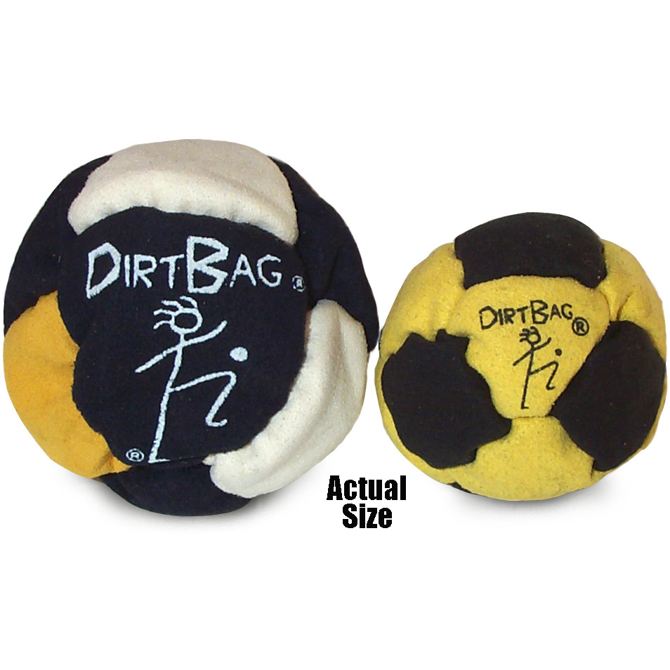 Professional Hacky Sack DIRTBAG PT Pro 32 Panel Hacky Sack - Steel ...
